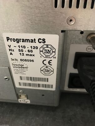 Ivoclar Programat CS OVEN w/ Vaccum Pump | Emax tray kit |FREE SHIPPING ...